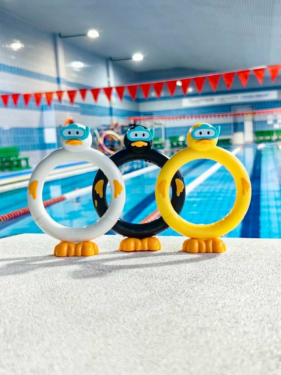 Тонущие игрушки для ныряния Утки для бассейна и ванной