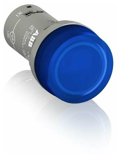 CL2-502L Лампа CL2-502L синяя со встроенным светодиодом 24В AC/DC