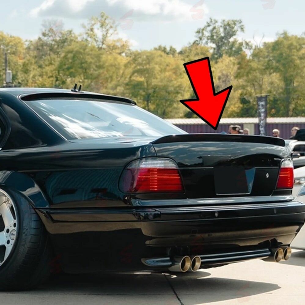 Спойлер дактейл для BMW 7 E38