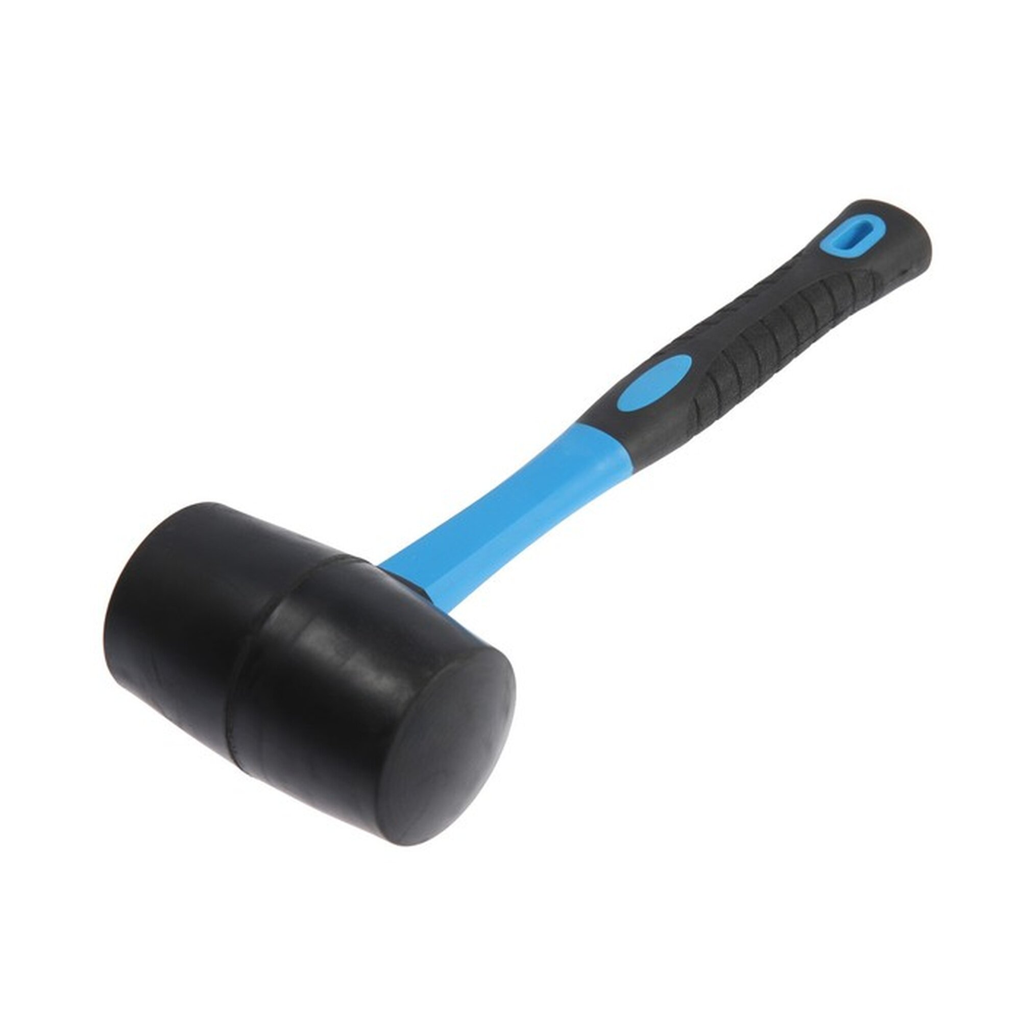 Киянка тундра, фиберглассовая рукоятка, черная резина, 650 г