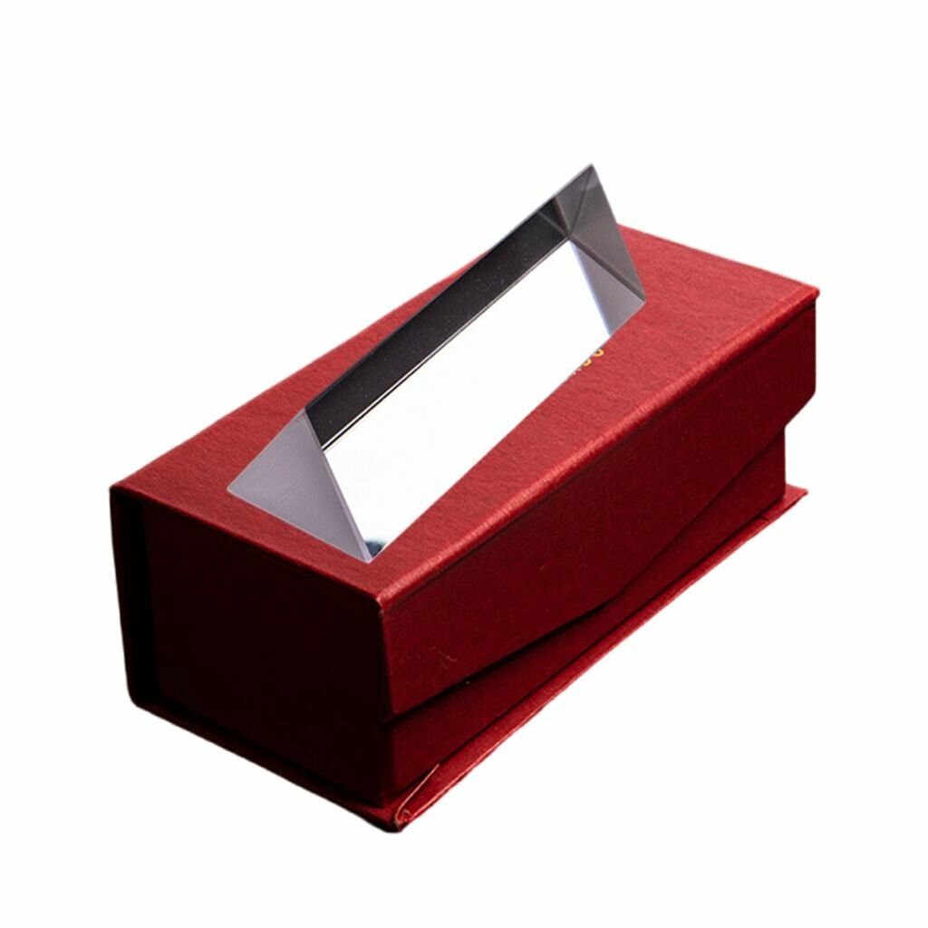 Стеклянная треугольная призма для фотографии, 10cm