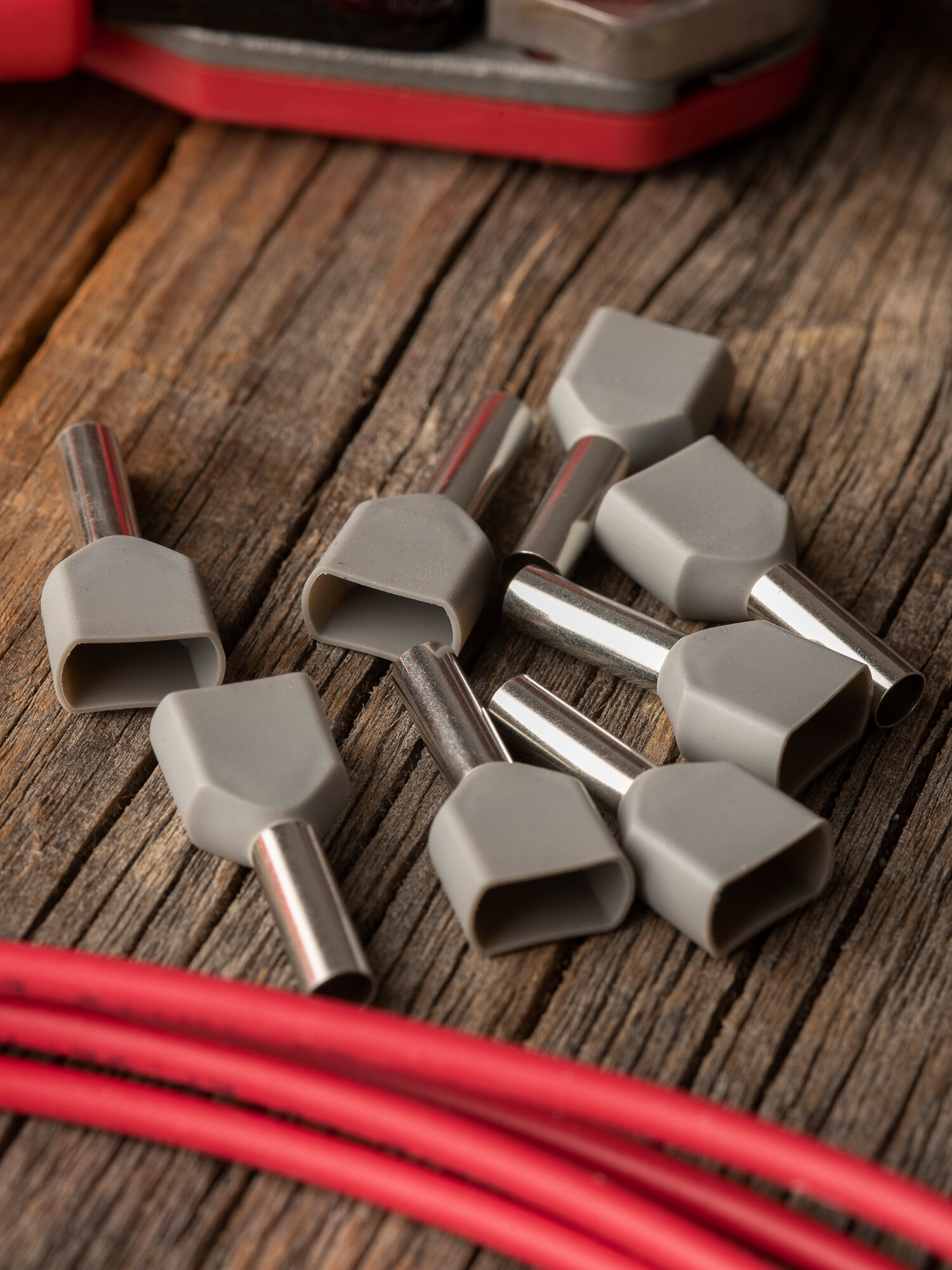 Наконечник штыревой втулочный изол. НШвИ(2) 4-12 (уп.50шт) EKF nhvi2-4.0-12