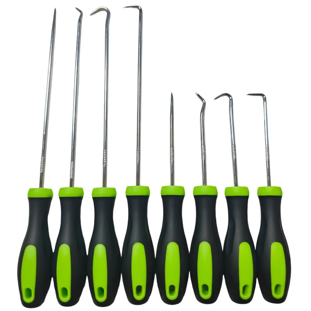 Набор Точных Отмычек И Крючков Из 8 Предметов Для Автомобиля Авто Сальники Уплотнительные Кольца Снятие Прокладок Мини Крюк Механический Инструмент Съемники Съемник