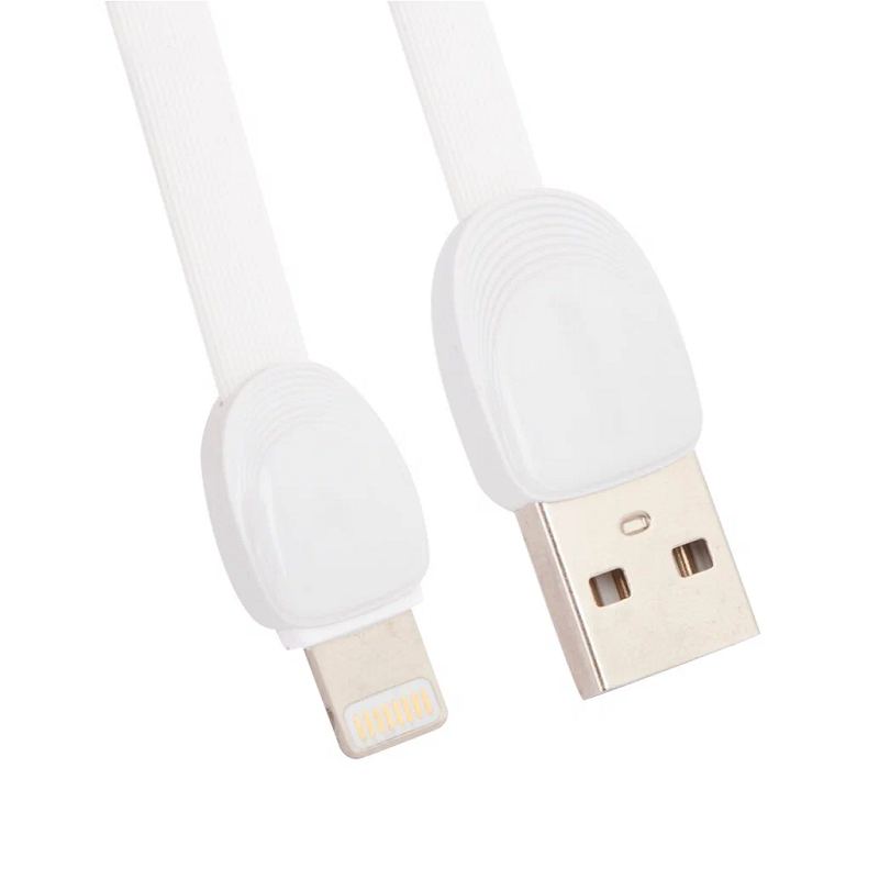USB кабель Remax Shell Series Cable RC-040i для смартфона Apple Lightning 8-pin, белый