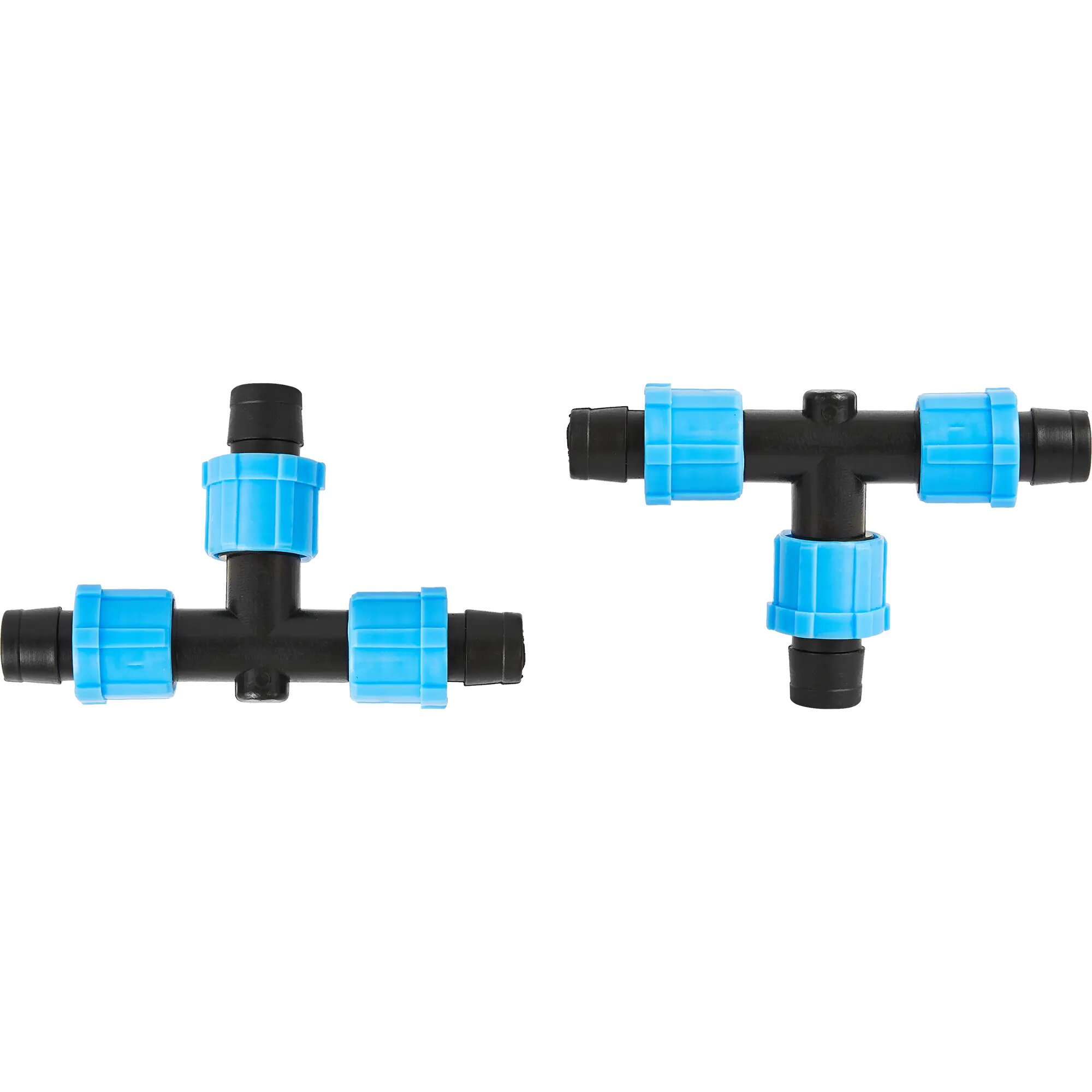 BOUTTE Тройник для капельной ленты 16 мм, комплект из 2 шт, соединение капельной системы