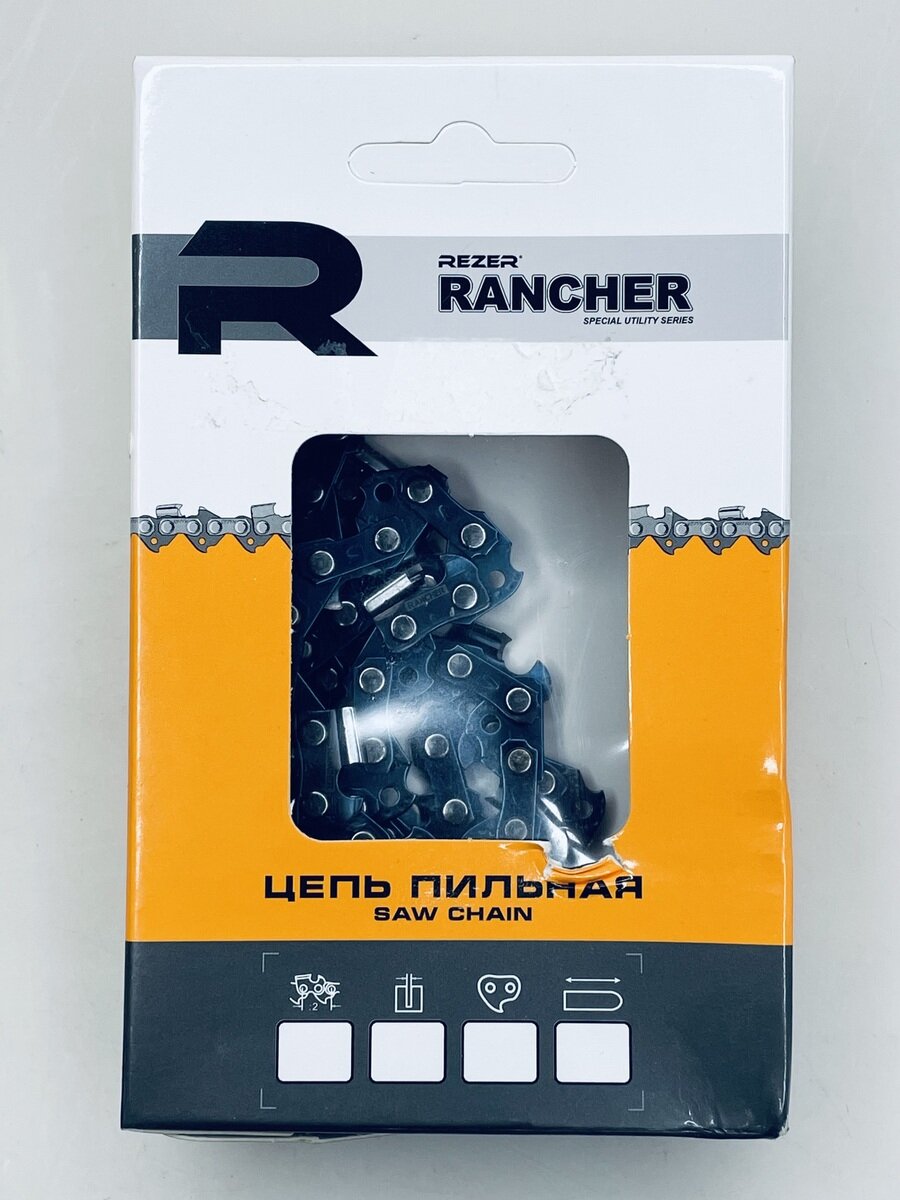 Цепь пильная Rancher SG-9-1,1-52 (коробка) 3/8 1.1мм 52зв. Rezer 04.003.00059 В3