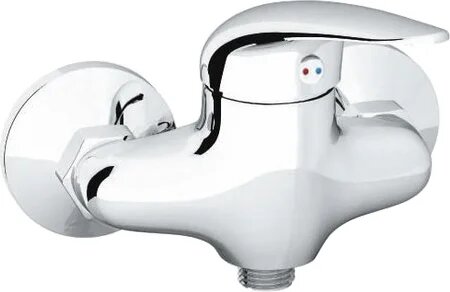 Смеситель для душа Ravak Suzan SN 032.00/100 хром, глянцевый, настенный, латунный, однорычажный, без лейки, смеситель для ванны с душем