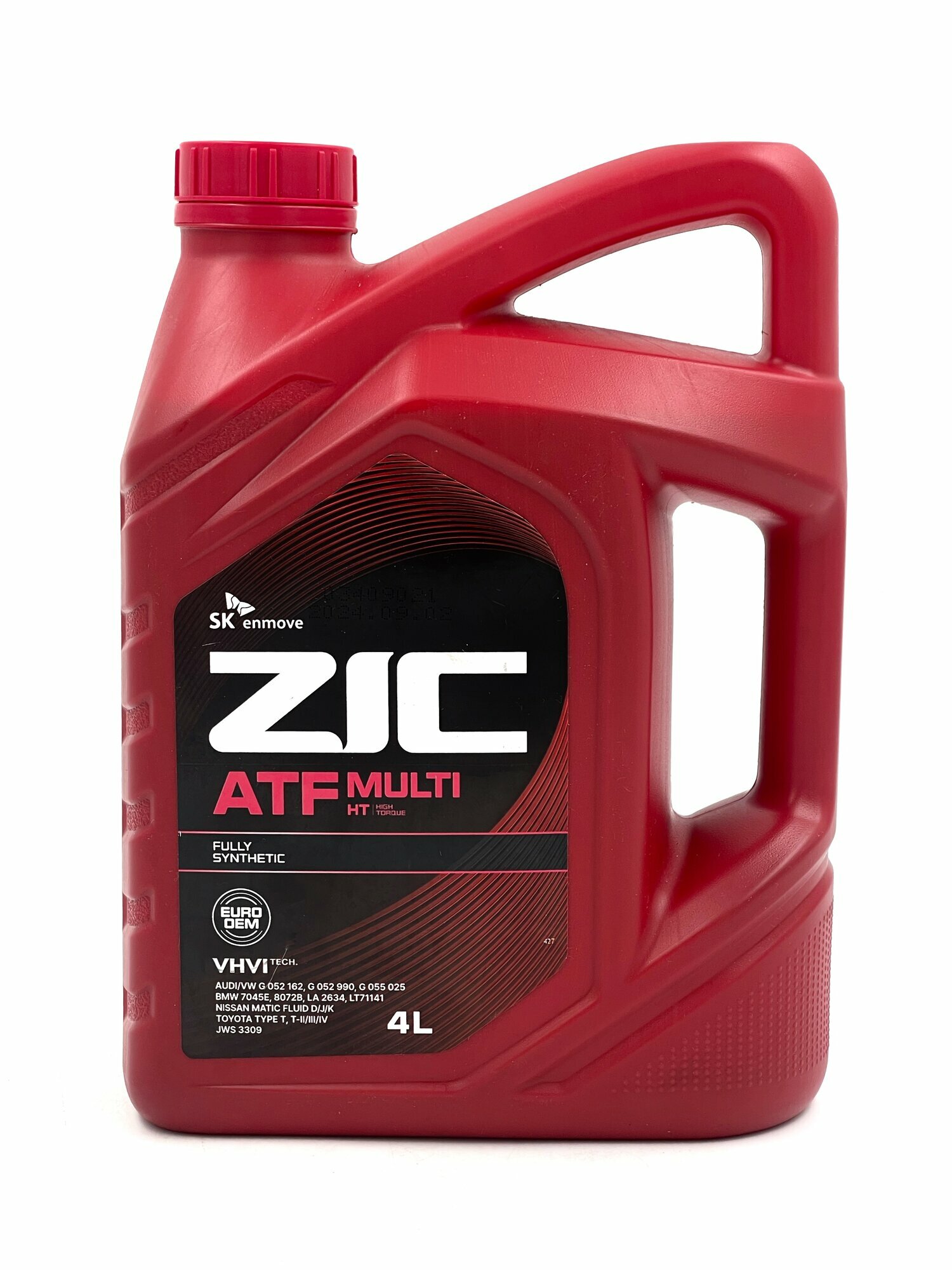 Масло трансмиссионное ZIC ATF Multi HT VHVI , синтетическое, 4 литра