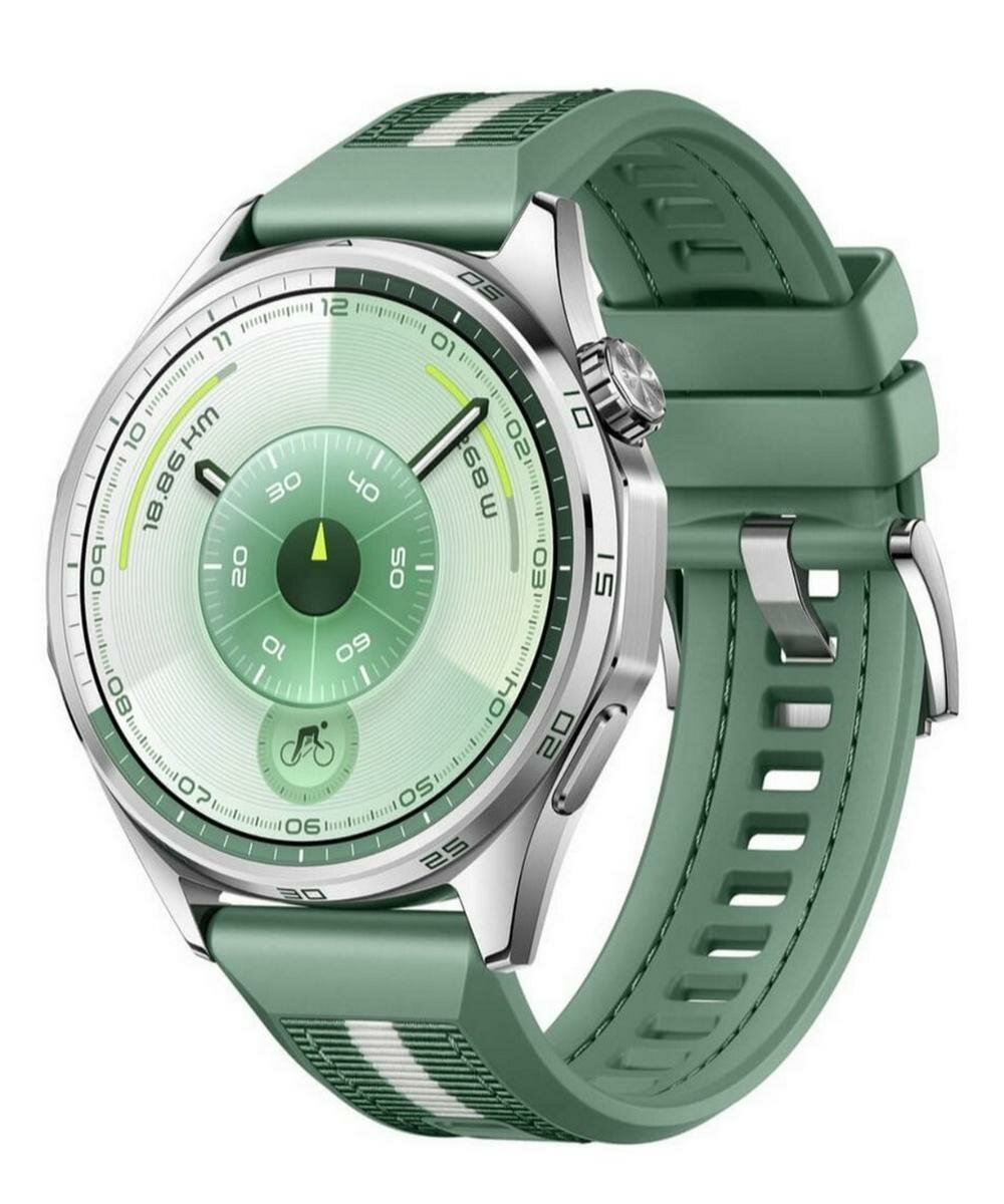 Часы Huawei Watch GT6 46mm Зеленый Bluetooth, NFC (RU)