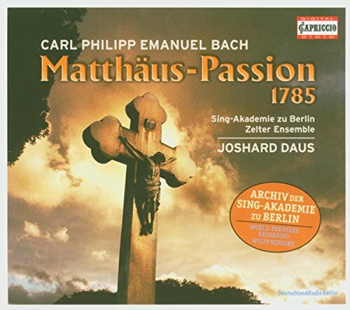 Диск Bach, C P E: Matthäus-Passion (1 CD)