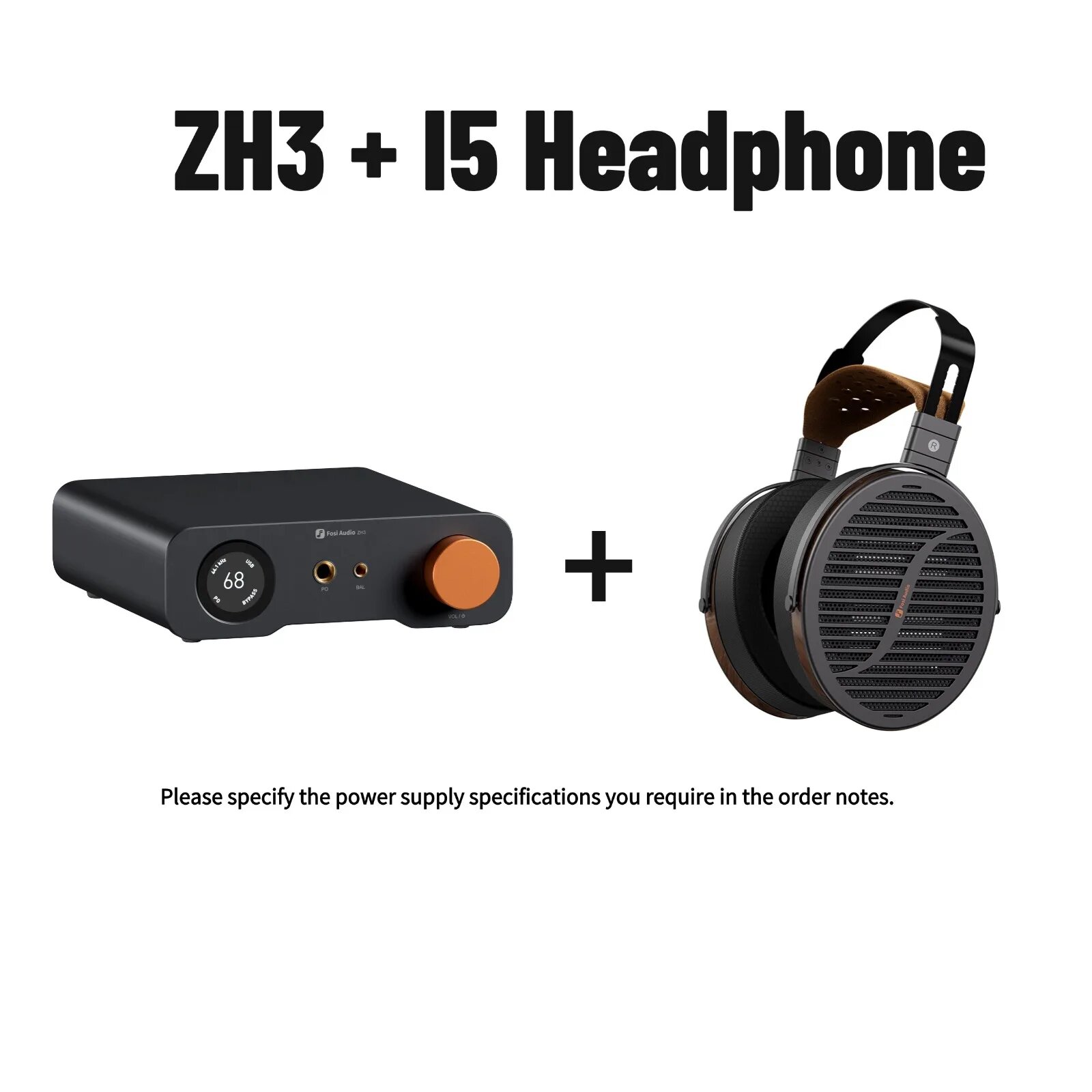 Fosi Audio ZH3 + I5 Наушники