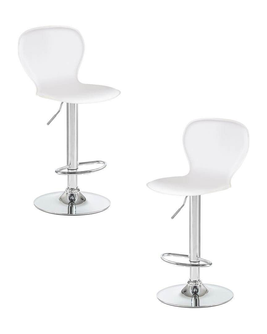 Стул барный DOBRIN Набор 2 шт Стул барный DOBRIN ELISA, белый арт. LM-2640-N_CH-M_EL-white
