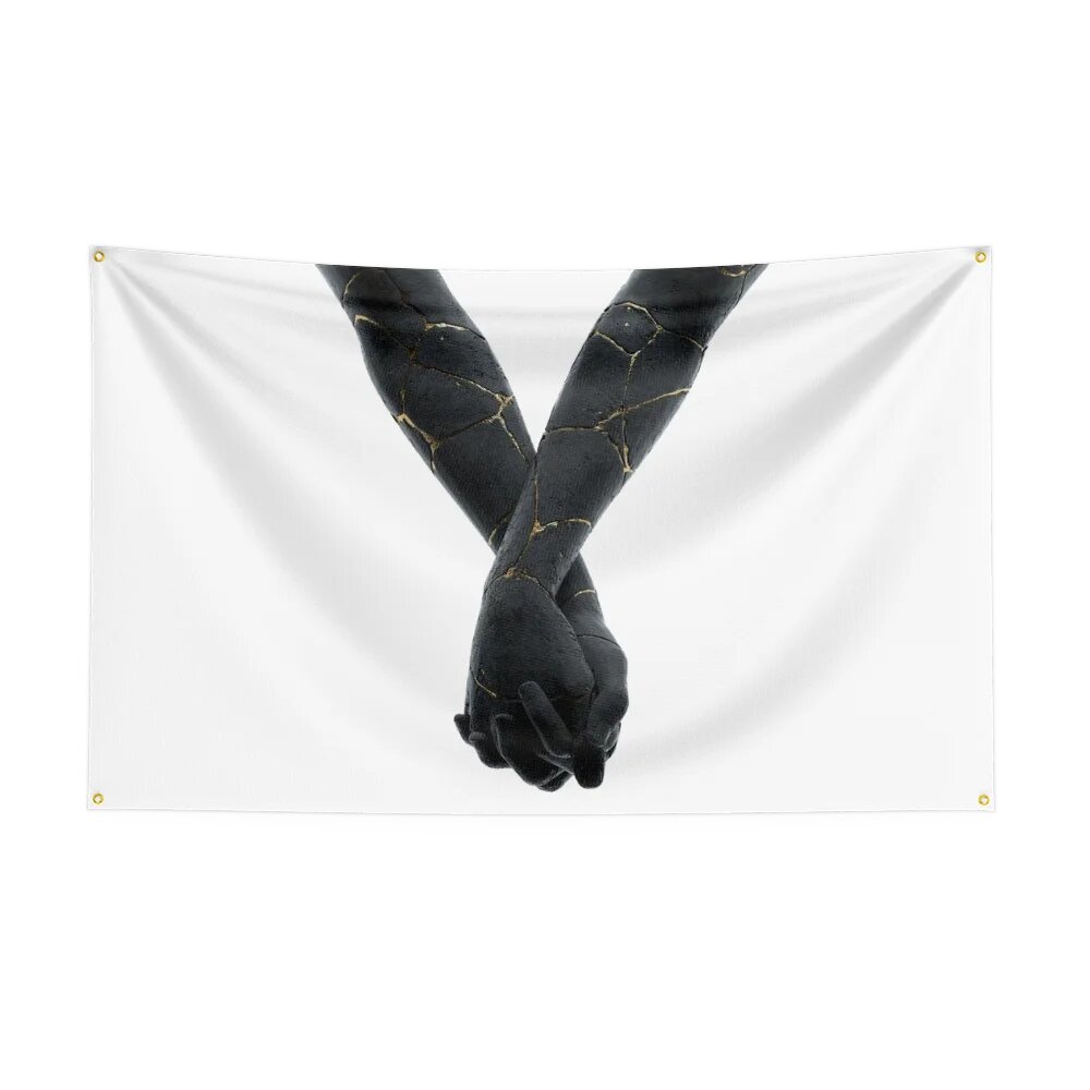 Флаг b-Bad Omens 3х5 футов полиэстер 150 x 240cm, ZH8026