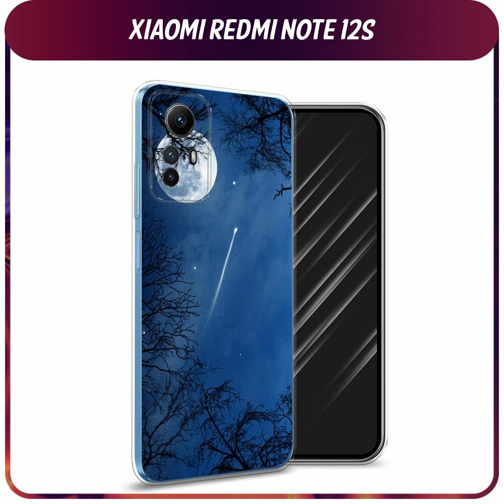 Чехол на Xiaomi Redmi Note 12S / Сяоми Редми Ноут 12S с принтом ночные пейзажи 6