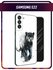 Чехол на Samsung Galaxy S22 / Самсунг Галакси S22 с принтом "Пантера арт 3"