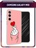 Чехол на Samsung Galaxy M16 / Самсунг Галакси М16 с принтом "Милое сердечко"