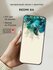 Чехол на Xiaomi Redmi 9A / Сяоми Редми 9А с принтом Перья голубого цвета
