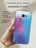 Чехол на Samsung Galaxy A7 2017 / Самсунг Галакси А7 2017 с принтом "Капли на ст...