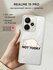 Чехол на Realme 15 Pro / Реалми 15 Про с принтом "Cat not today", прозрачный