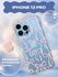 Чехол на Apple iPhone 13 Pro / Айфон 13 Pro с принтом "Розовый бант паттерн"