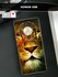 Силиконовый чехол на Honor X9b / Хонор X9B с принтом "Лев арт 8"