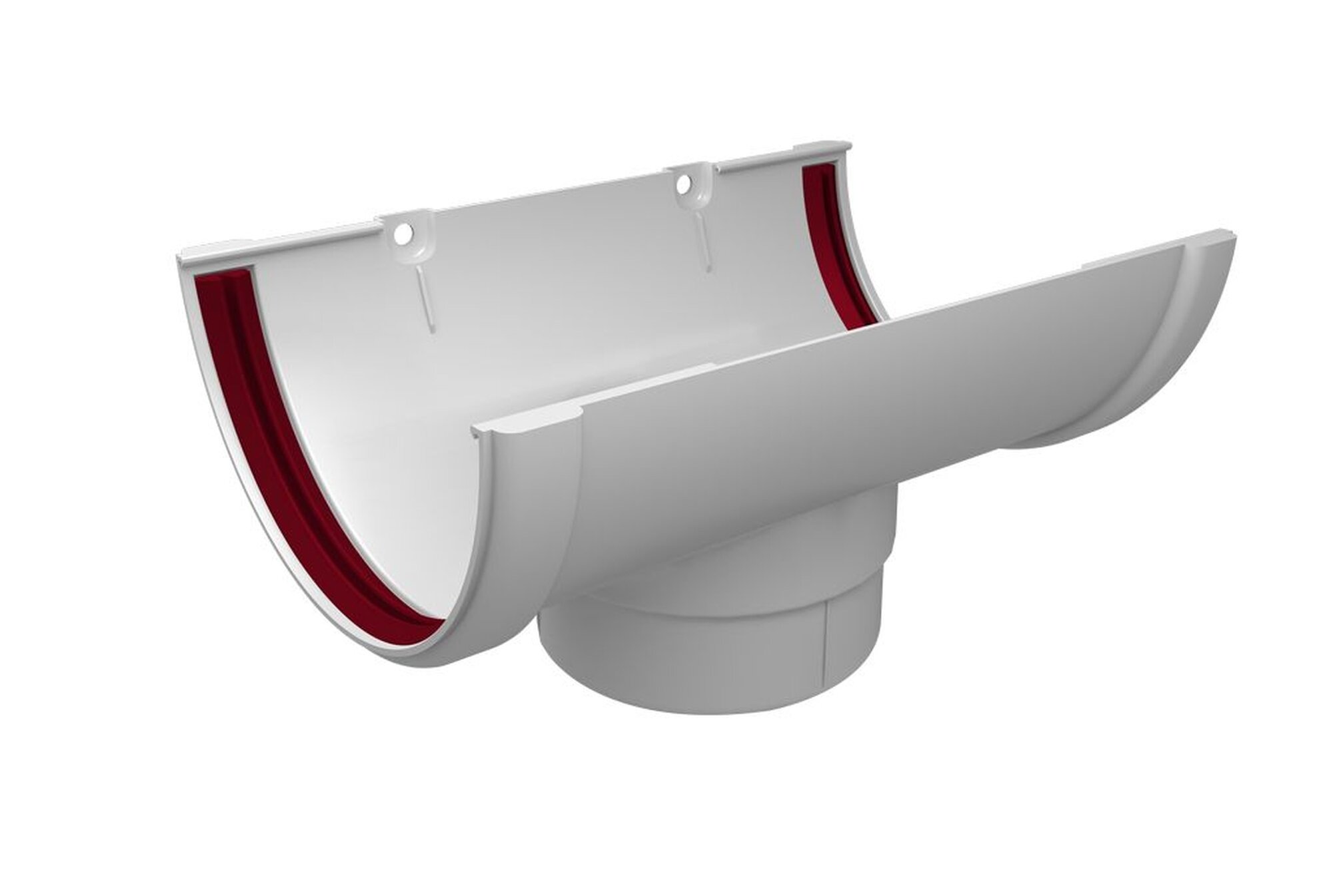 Воронка Grand Line Классика 120, для водостока, ПВХ, белая (RAL 9003)