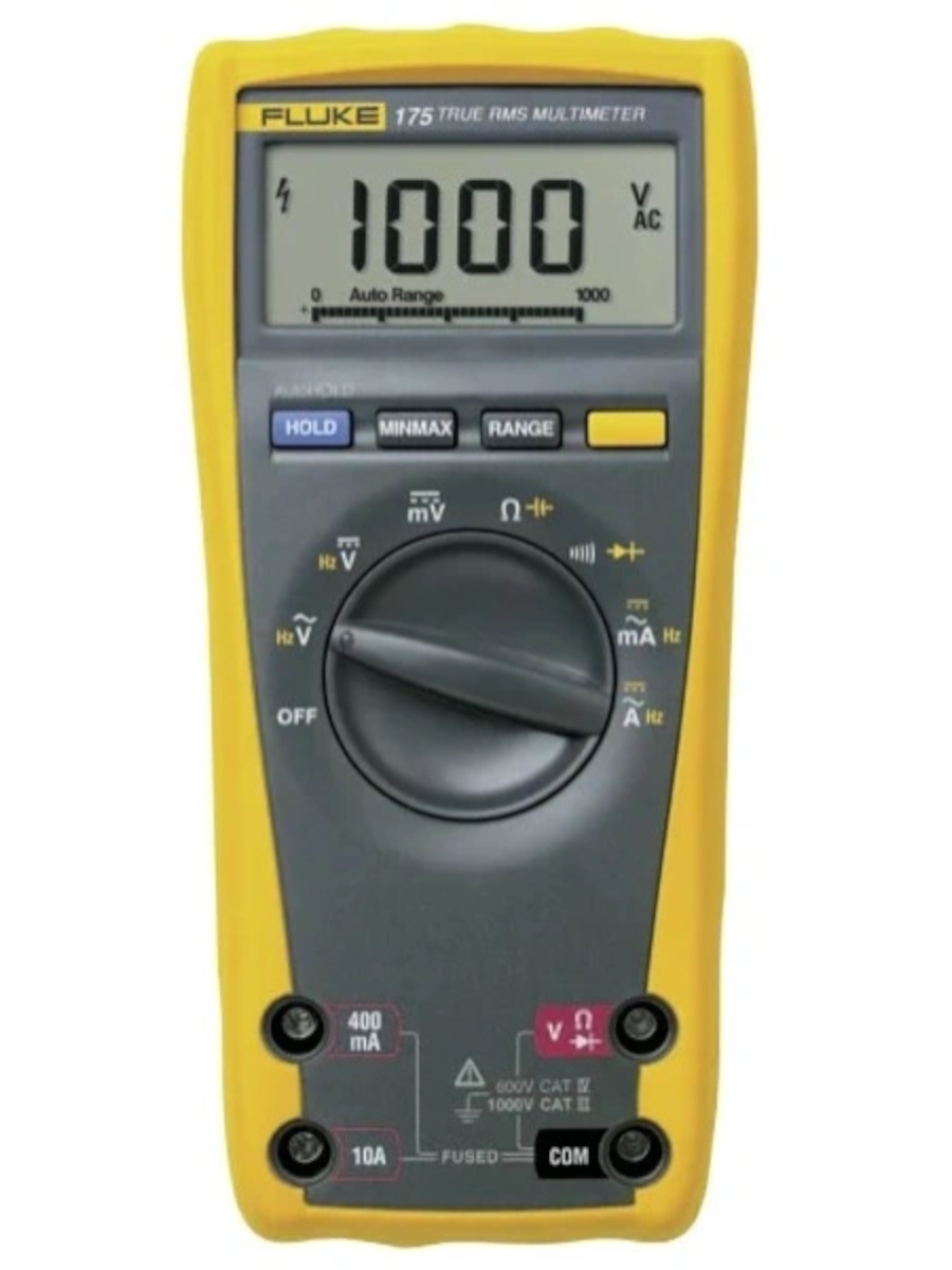 Мультиметр Fluke 175C, профессиональный, с индикацией зарядки