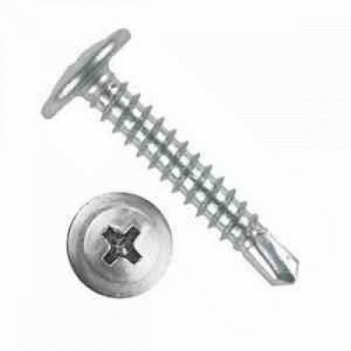 Саморезы Крепдил металл-металл, 4.2х32 мм, сверлоконечный, цинк, 100 шт