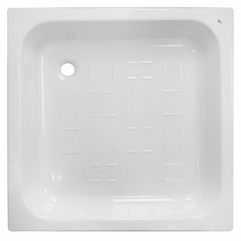 Душевой поддон BLB 80х80х14 стальной квадратный