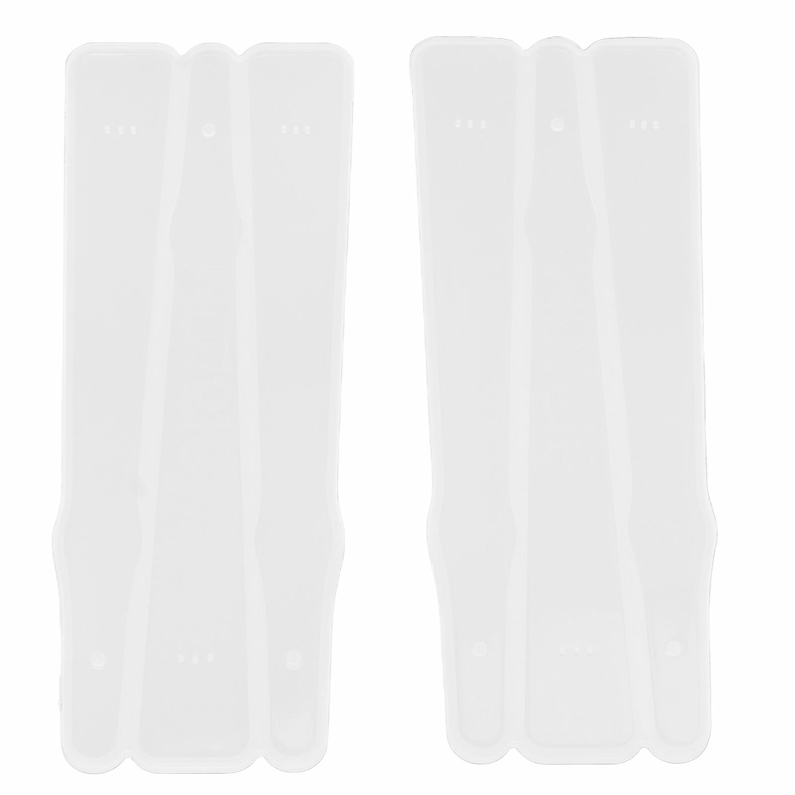 2 шт. силиконовой формы для кристаллов из эпоксидной смолы своими руками, портативная прямая веерообразная форма для украшения подарков и создания поделок