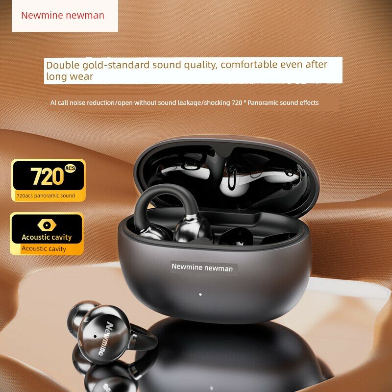 Newmine X3Pro костная проводимость Bluetooth беспроводные открытые наушники для бега спортивные наушники черные