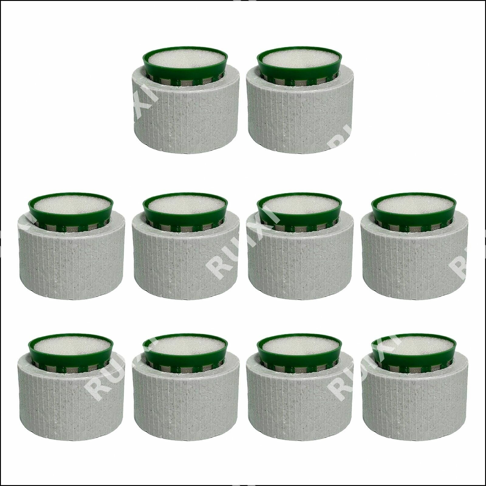 10 шт керамических колец для фиксации аквариумных растений с хлопковой подкладкой и корзиной