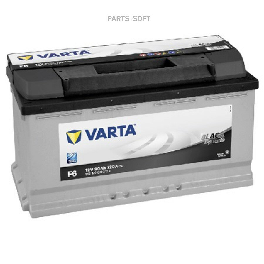 Аккумулятор VARTA BLACK DYNAMIC 12V 90Ah 720A (R+) 20,43kg 353x175x190 мм от официального дистрибьютора, VARTA, артикул 590122072
