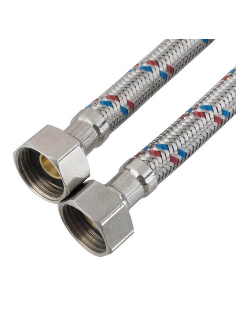 Подводка для воды 1/2"х1.8 м, г-г, сталь, ELKA