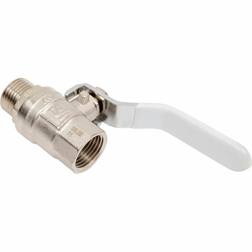 Шаровой кран STI Ду15 Ру40 муфтовый (муфта-штуцер) рычаг D160-02795