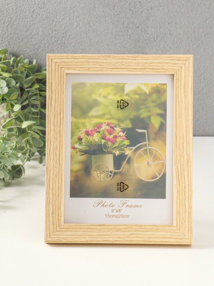 Фоторамка для фото 15×20 см «Эко стиль», МДФ, 2.5×18×21 см