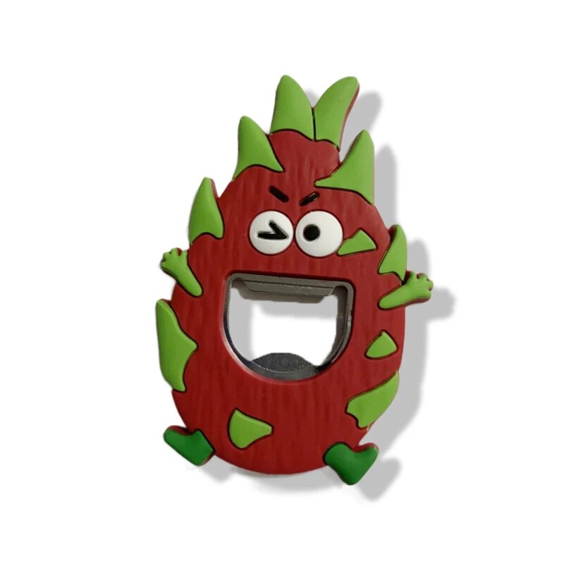 Персонализированный креативный открывалка для бутылок в виде магнита на холодильник, многофункциональный магнитный