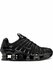 Кроссовки NIKE Shox, размер 8 US, black/black