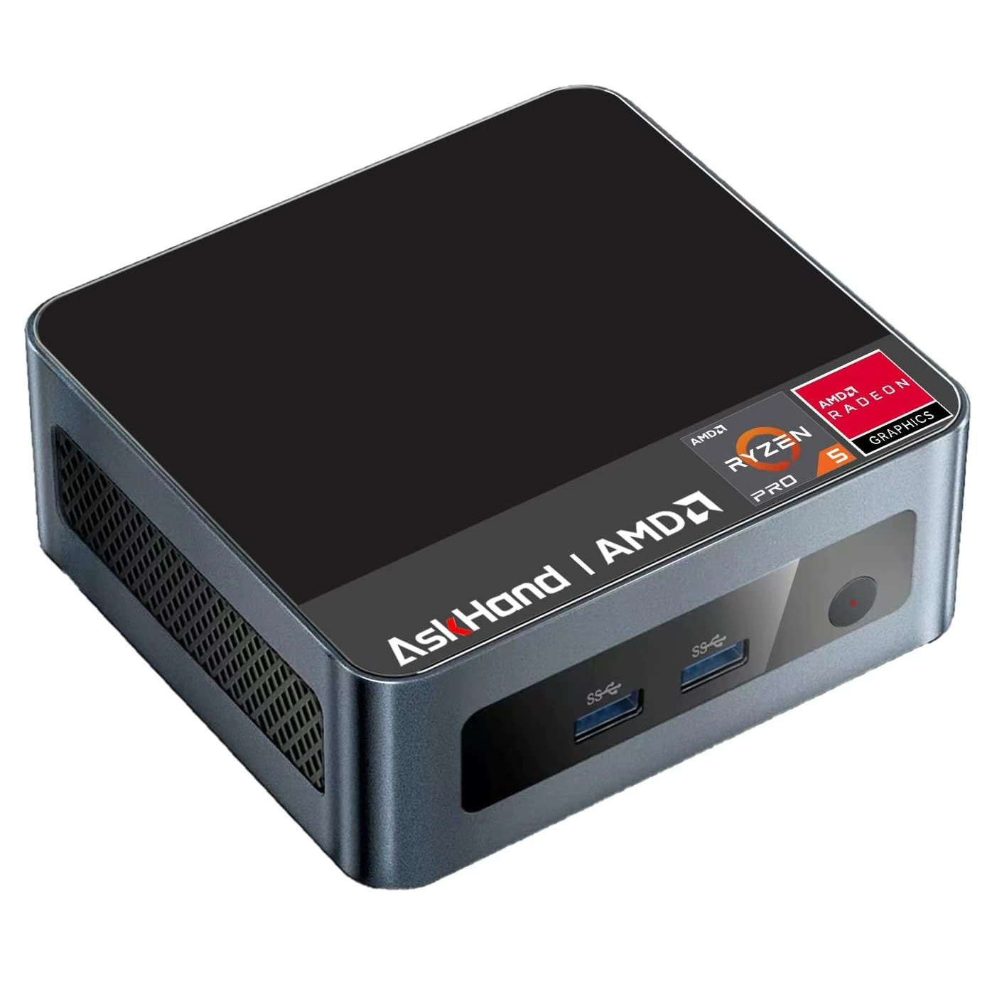 2026 Мини-хост AMD Ryzen5-5600H Портативный мини-ПК для офиса, игр и кинотеатра 4K 3 экрана кросс-бордер