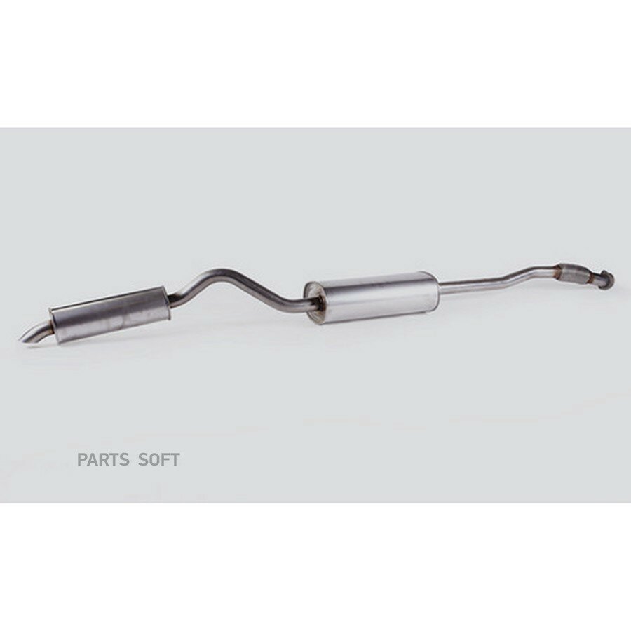 Глушитель+резонатор УАЗ-Патриот (бензин) Е-4 (UAZ) 31630-00-1201008-00,20 от официального дистрибьютора, UAZ, артикул 316300120100821