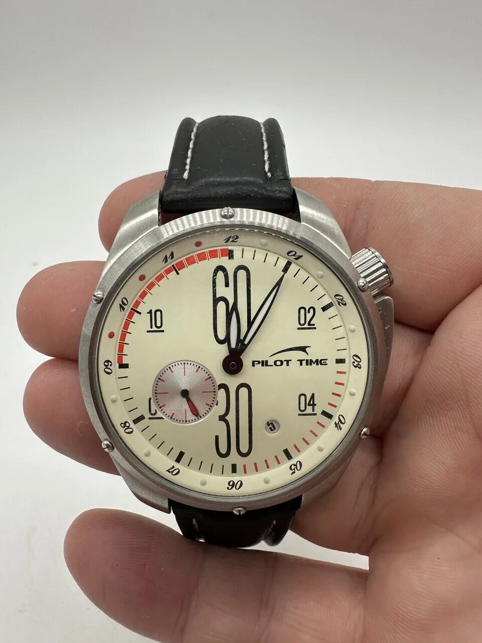 Наручные часы Полёт Pilot time механика (россия)Wr30 шикарные