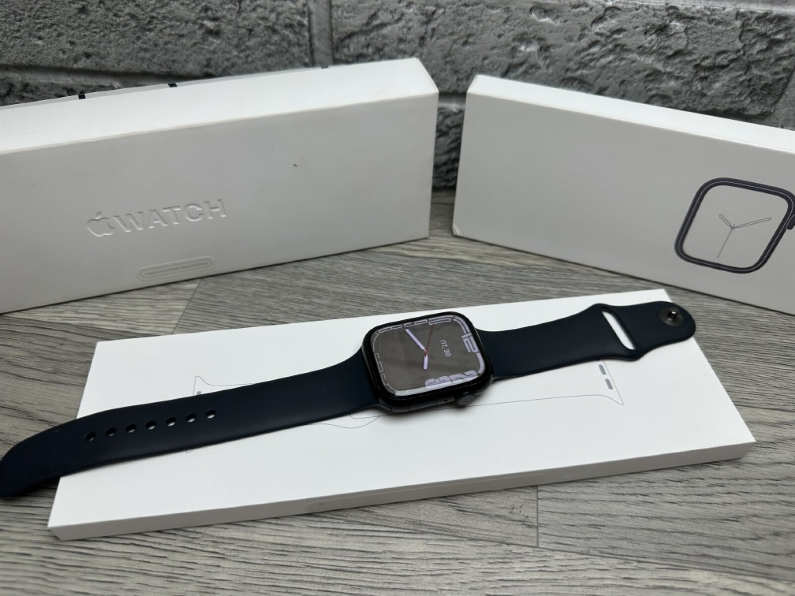 Смарт-часы Apple Watch Series 9 GPS, 45mm M/L, Midnight Aluminum Case