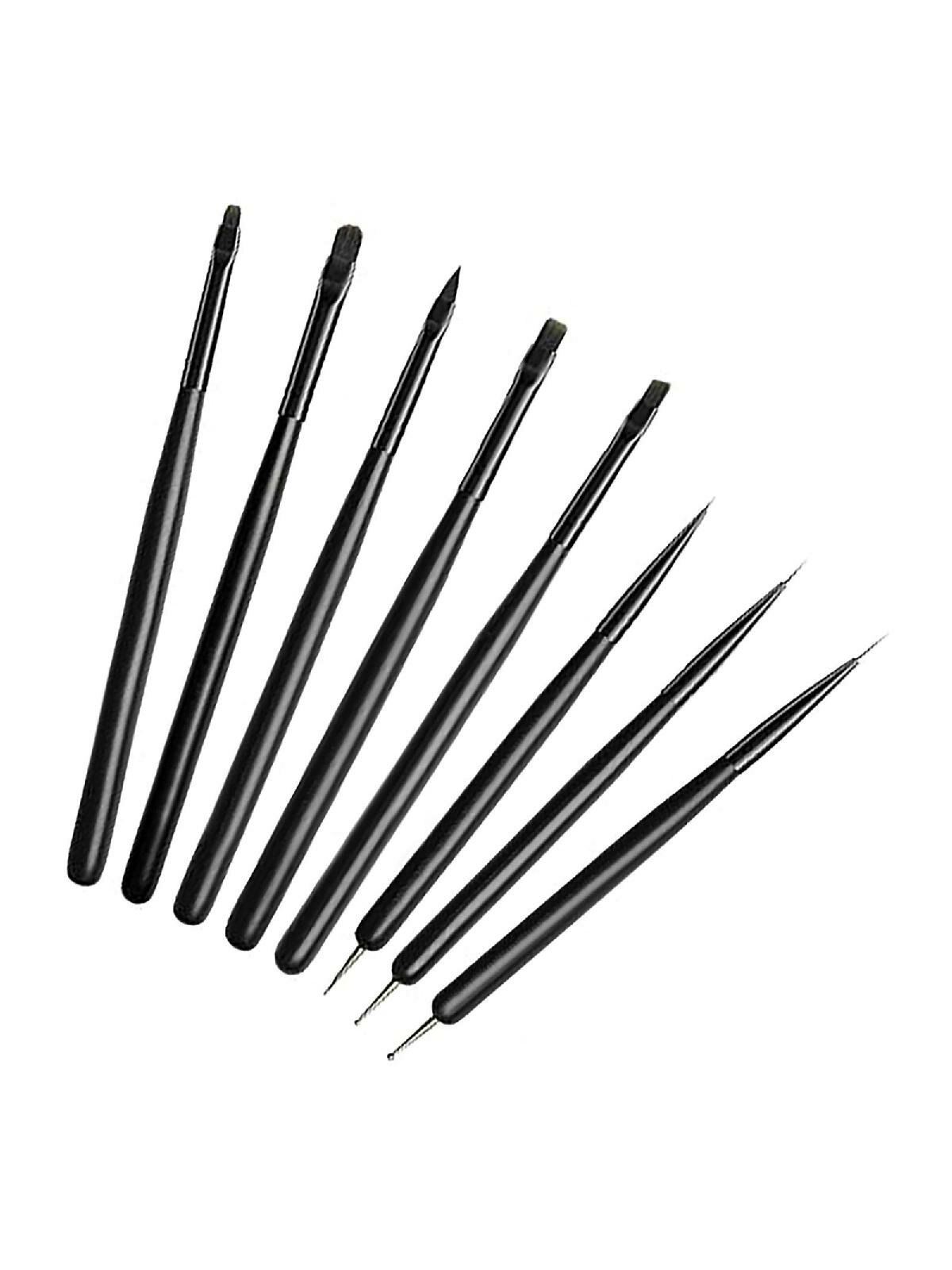 8 шт. / комплект, набор кисточек для ногтей