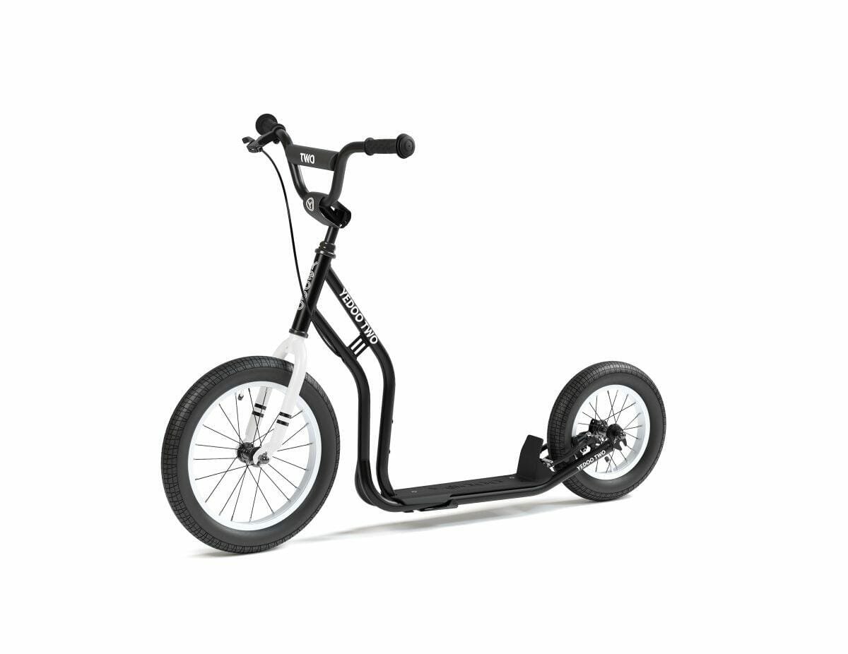 DECATHLON самокат Yedoo Two, черный, 16/12, 100 кг