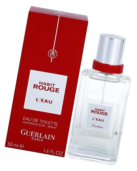 Guerlain Habit Rouge L Eau туалетная вода 50 мл для мужчин - Герлен Абит Руж Ле мужской аромат