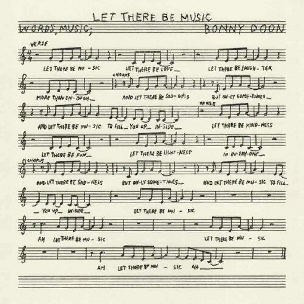 Виниловая пластинка Bonny Doon – Let There Be Music (Релиз 2023) Sealed