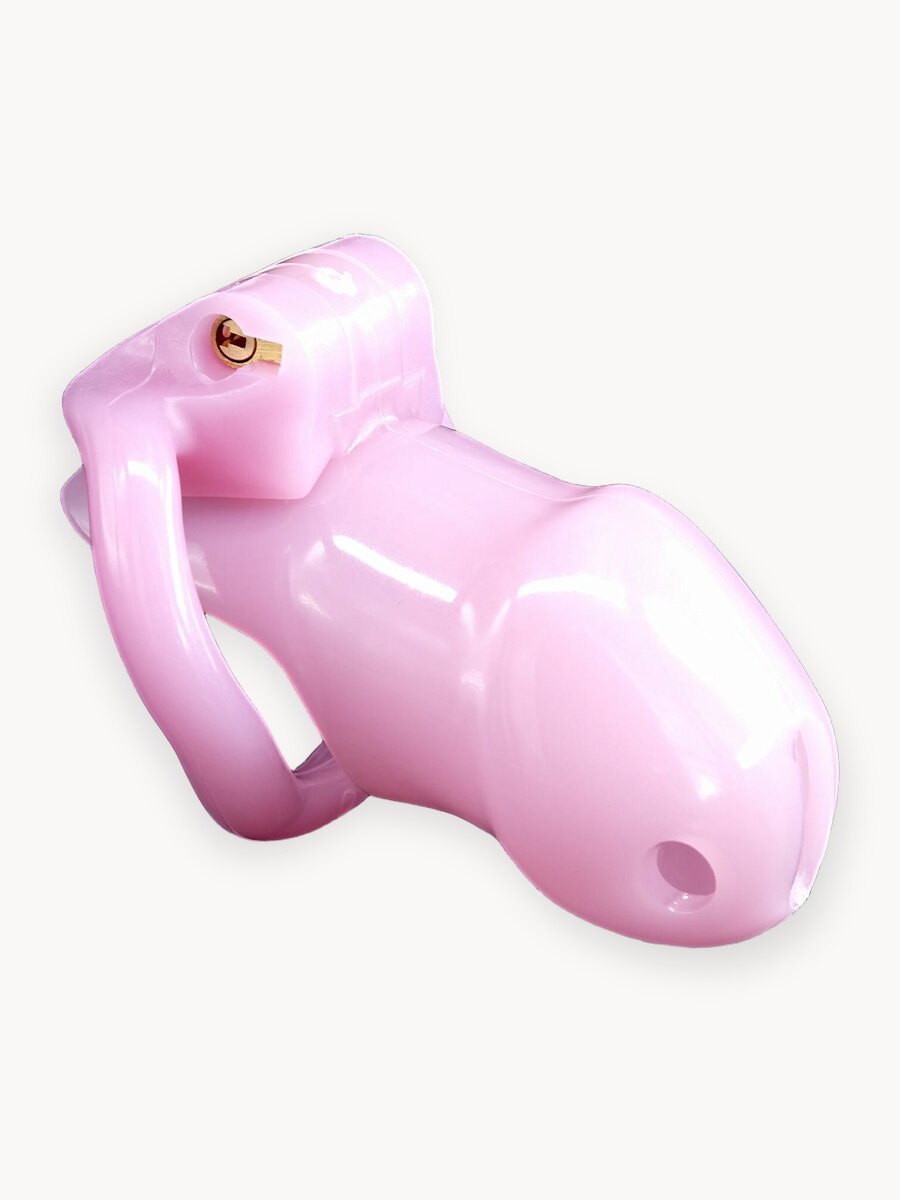 Мужской пояс верности - Харли, розовый