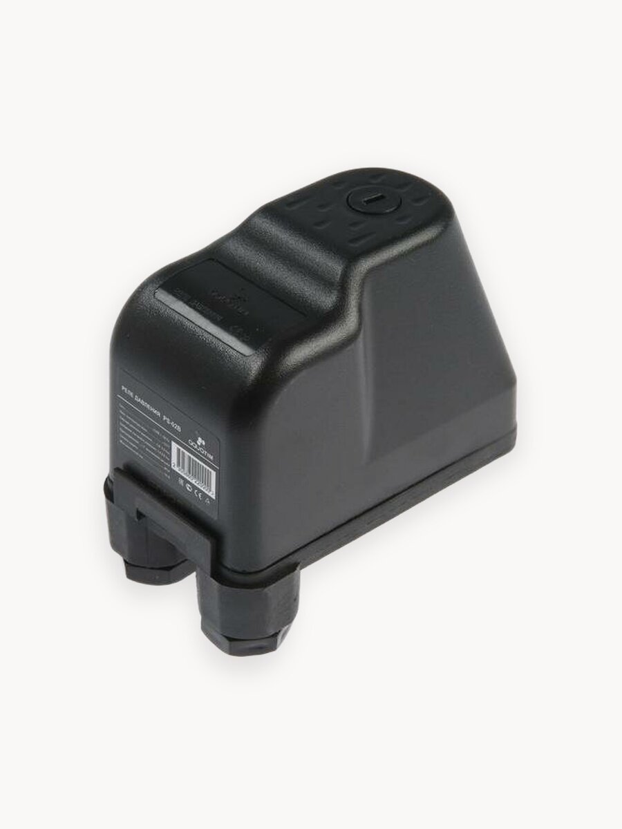 Реле давления TIM PS-02B, 1/4", с накидной гайкой, рабочий диапазон 1 - 3,5 бар