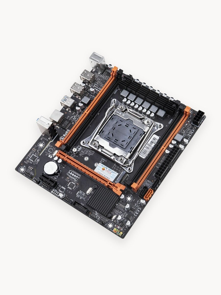 Комплект: Материнская плата HUANANZHI X99-4MF + Процессор Xeon E5-2620v3