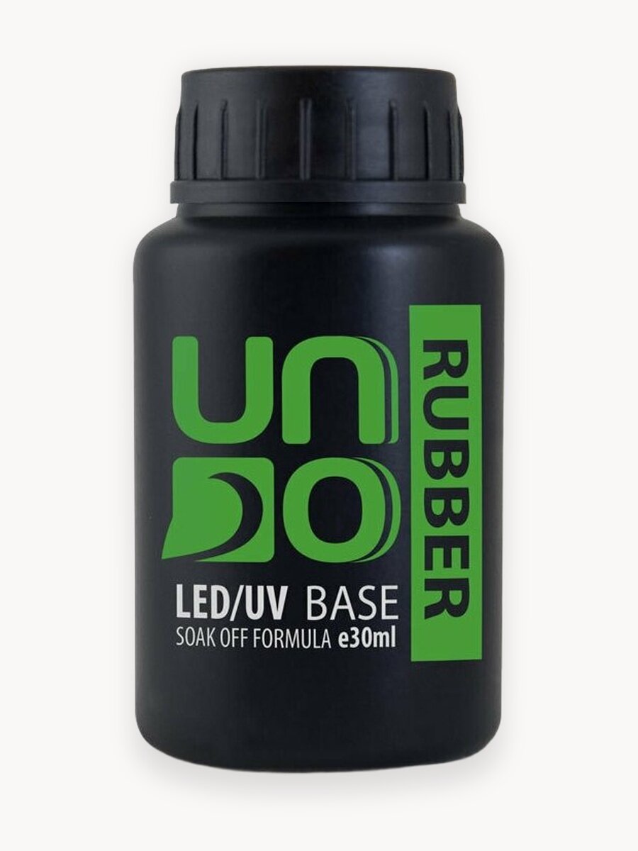 UNO Базовое покрытие LED/UV Rubber Base, бесцветный, 30 мл